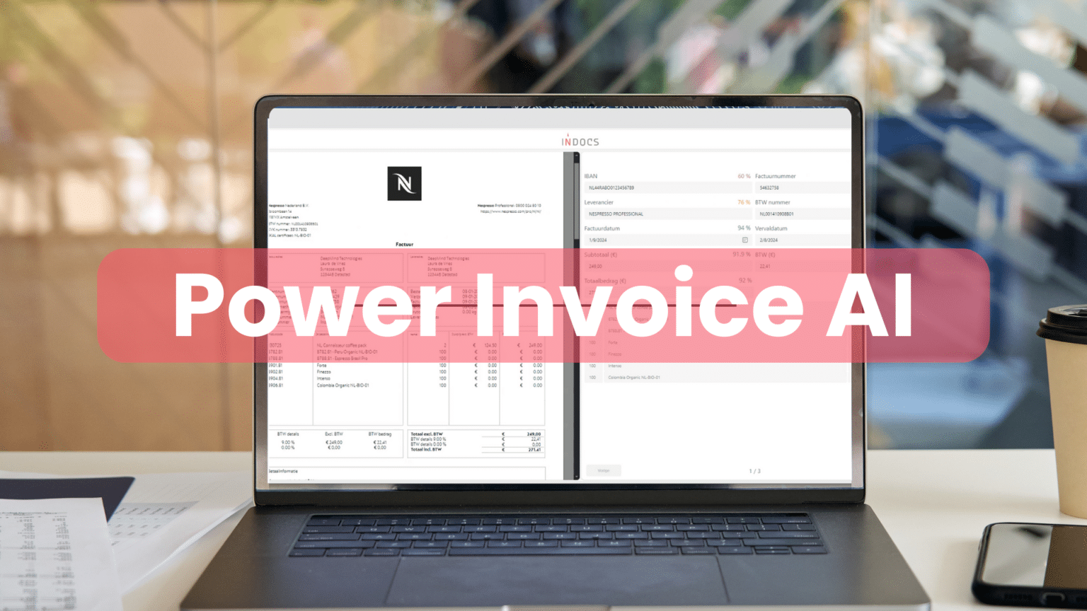 Power Invoice AI: De nieuwe generatie Data Capture - Indocs